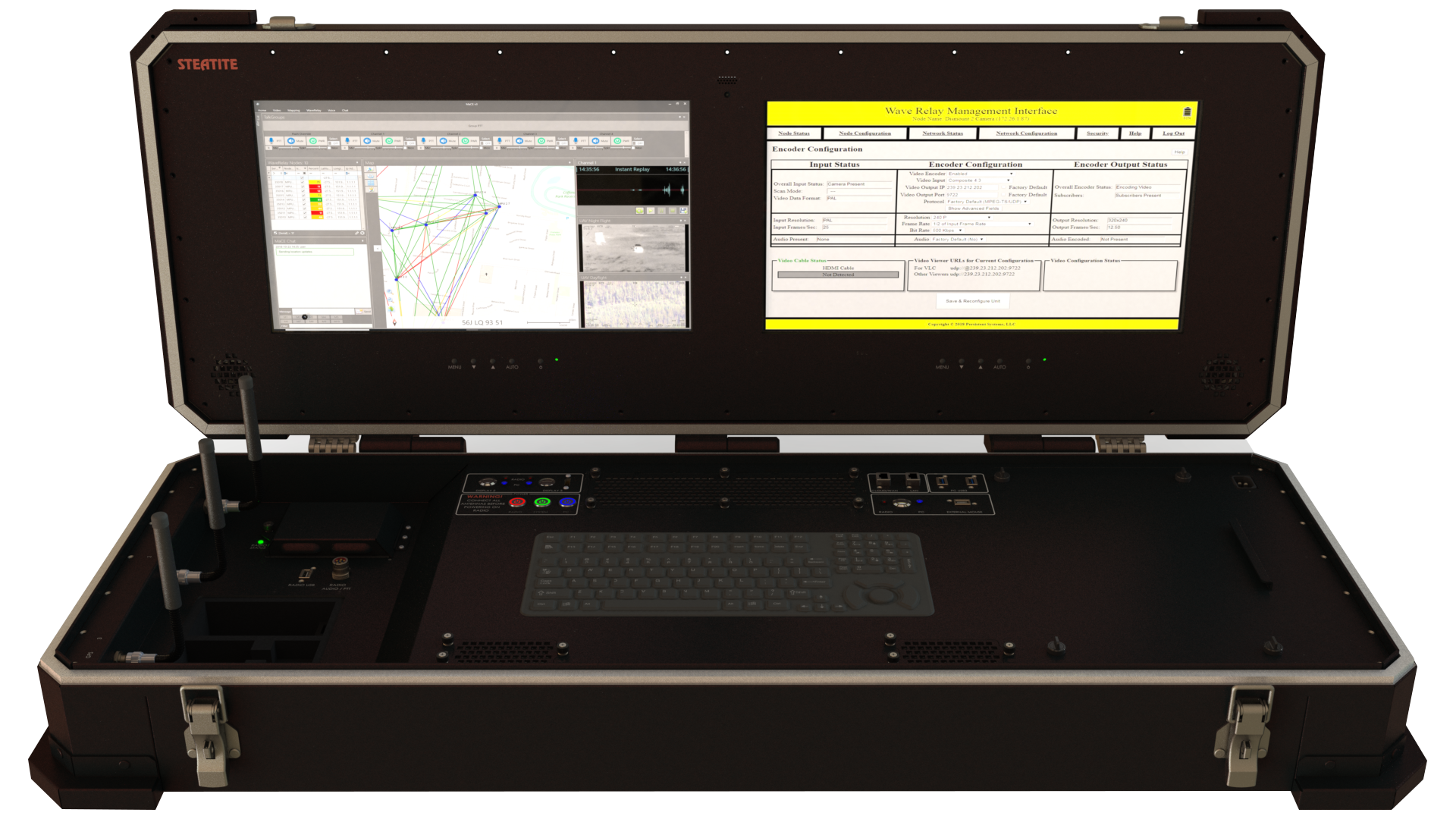Universal Command & Control Terminal (CRiB) | Wave Relay® MANET | Steatite